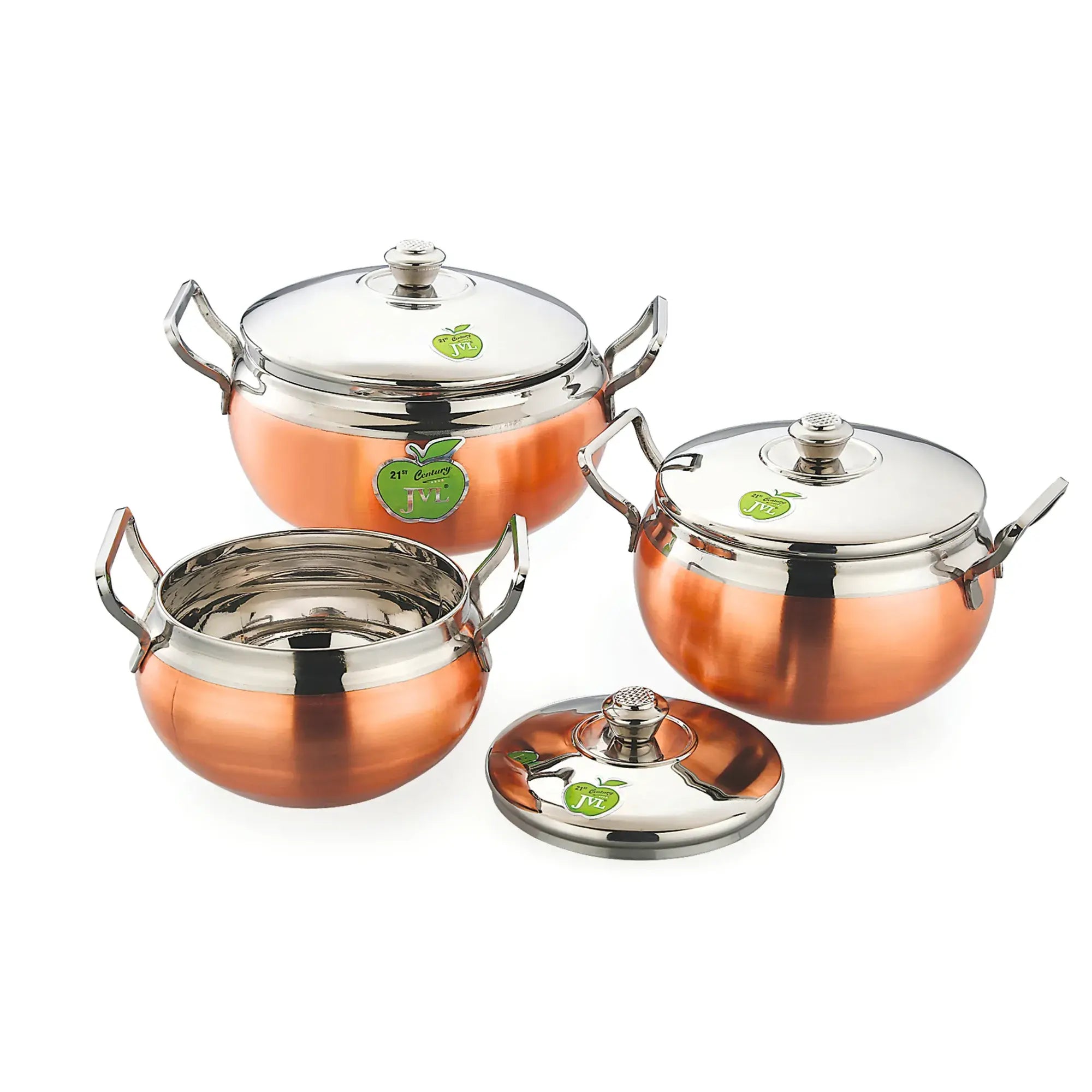 Shop JVL Globe Pot 3-Piece Set At Best Price