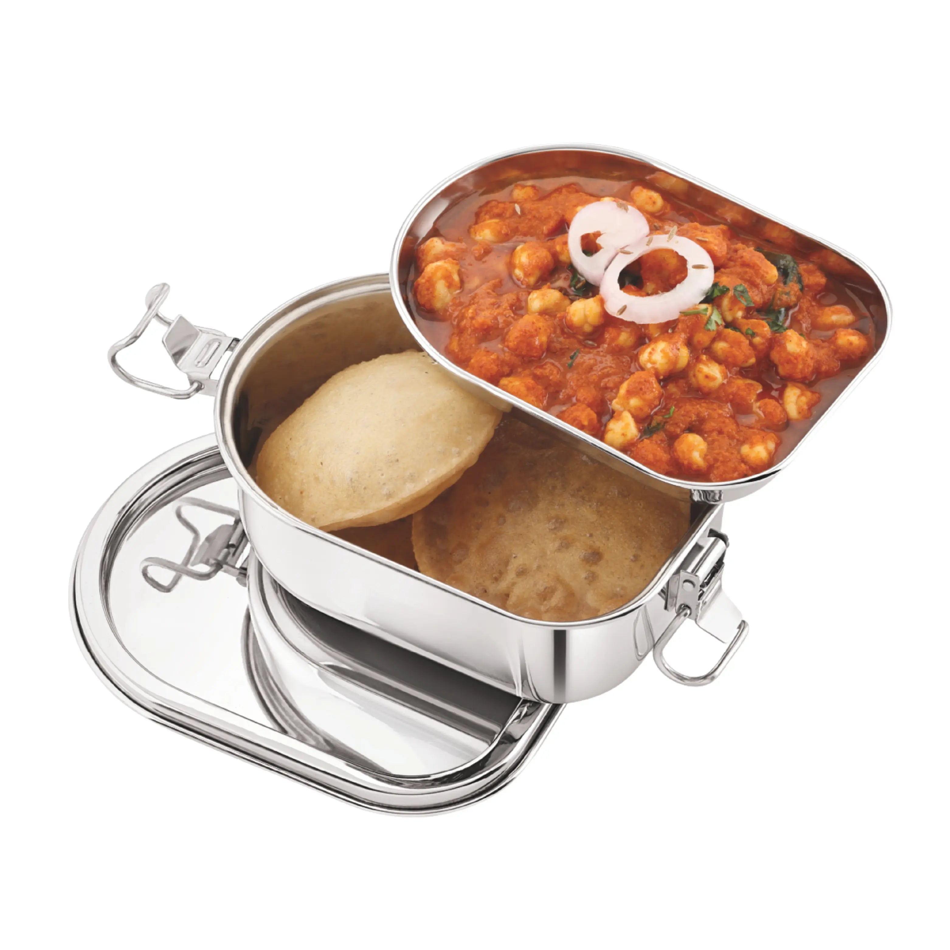 Matrix Leak Proof Lunch Box (With Steel Plate) - Premium Quality ...